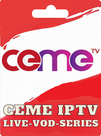 CEME IPTV activation code – 6 months – SymaTV