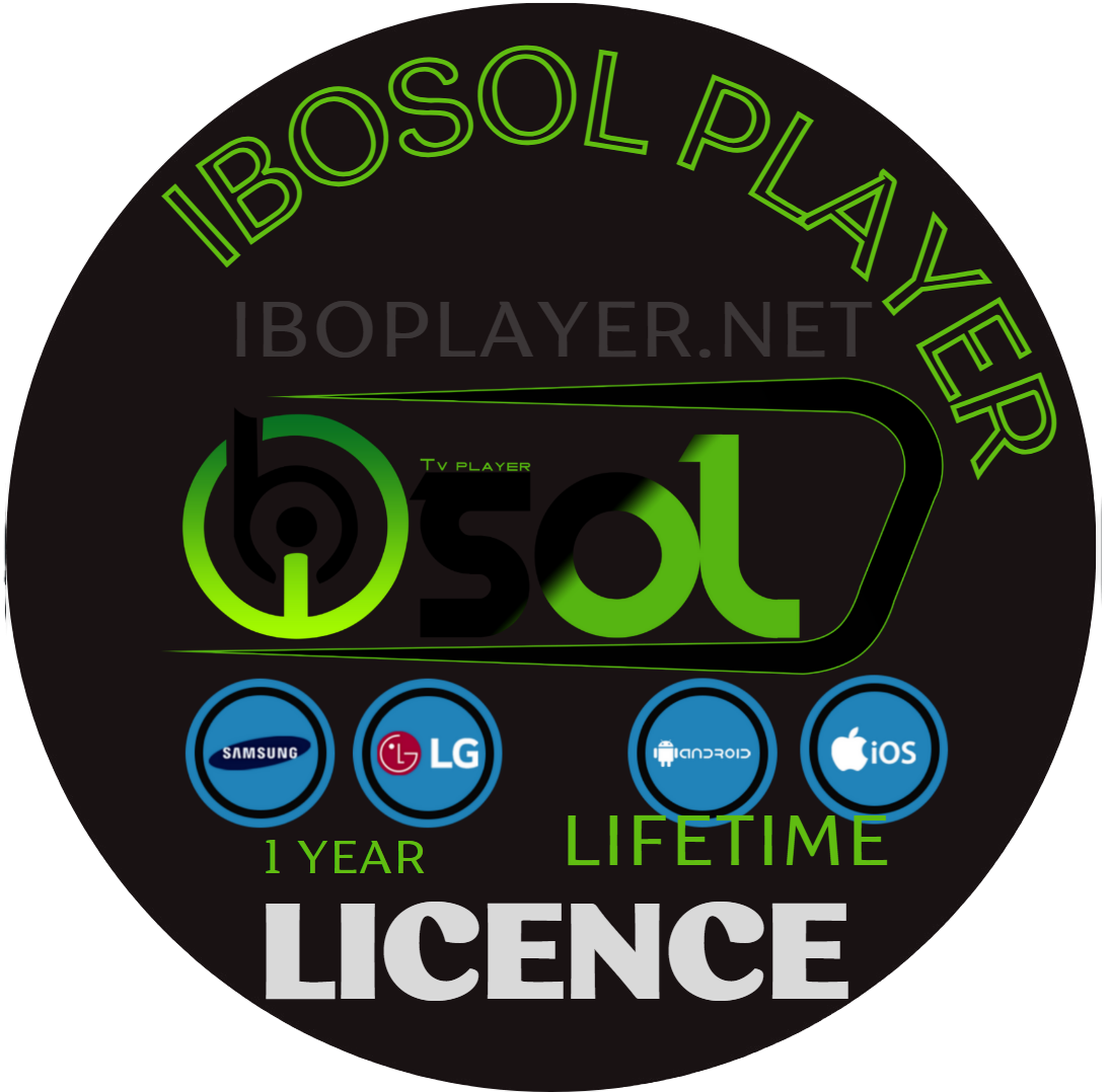 IBOSOL PLAYER Player Activation License – SymaTV