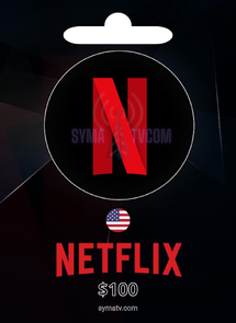 NETFLIX CARD 100 USD – SymaTV
